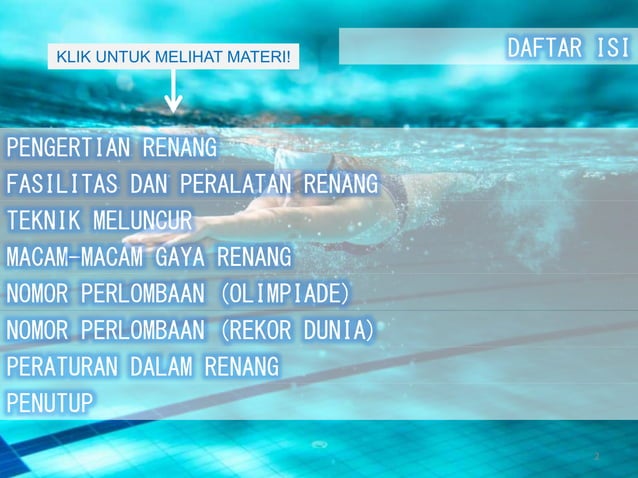 Materi Renang | PPTX