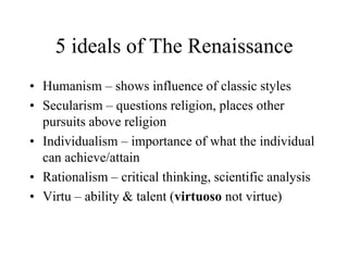 Ren Artists | PPTX | Christianity | Religion & Spirituality