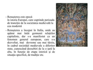 renasterea_si_umanismul | PDF