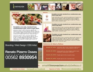 Branding / Web Design / CSS Artist | PDF