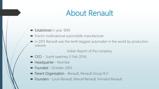 Renault | PPTX