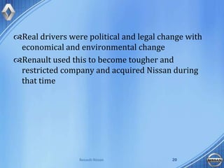 Renault nissan case study | PPTX