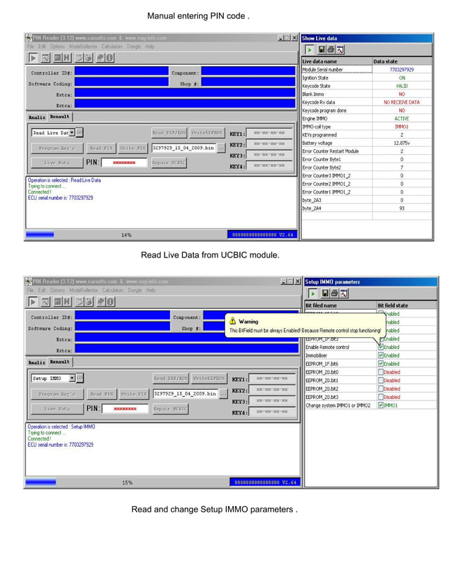 Renault pin-code-reading-and-key-programming | PDF