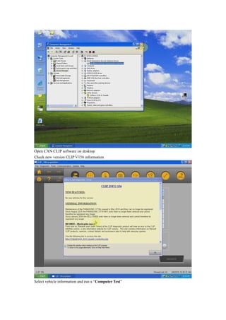 Install Renault can clip v156 software-obd365 | DOC