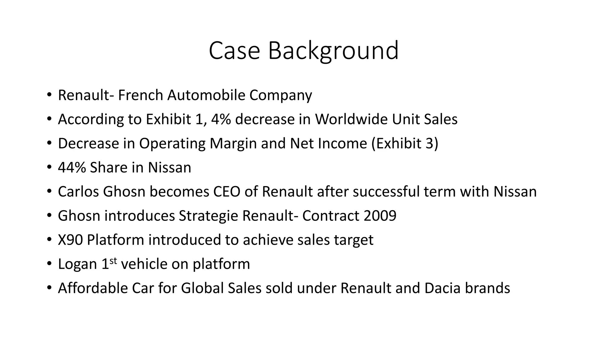 Renault logan case study | PPTX
