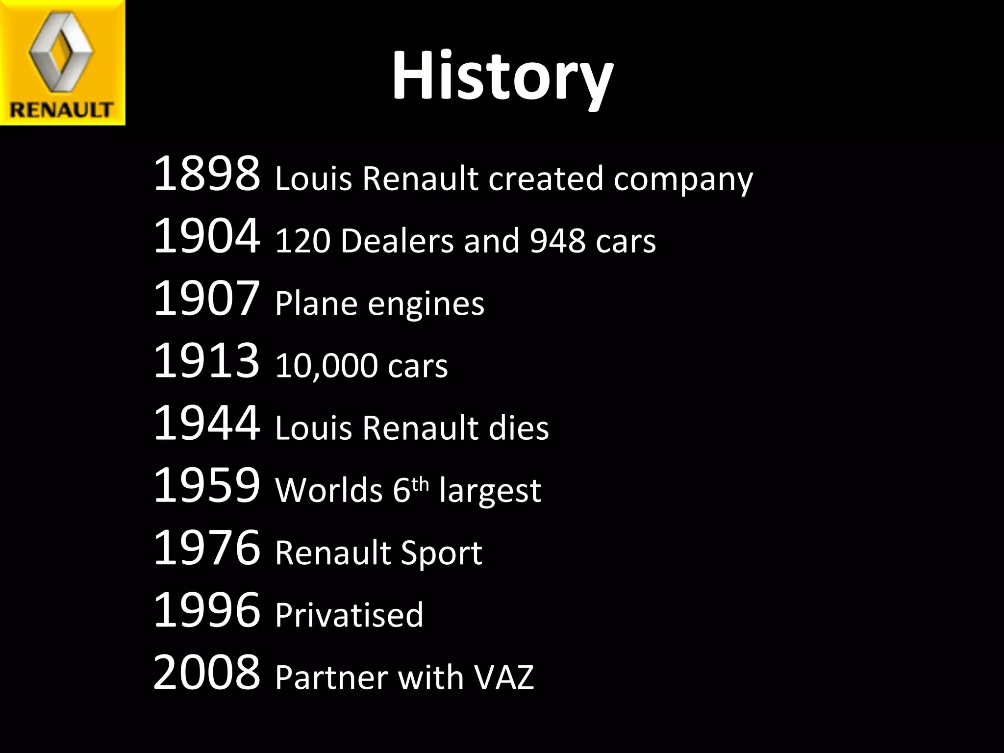 Renault Presentation | PPT