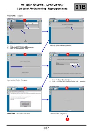 Renault re prog procedure (eng) | PDF