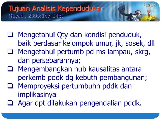 Analisis Kependudukan | PPTX