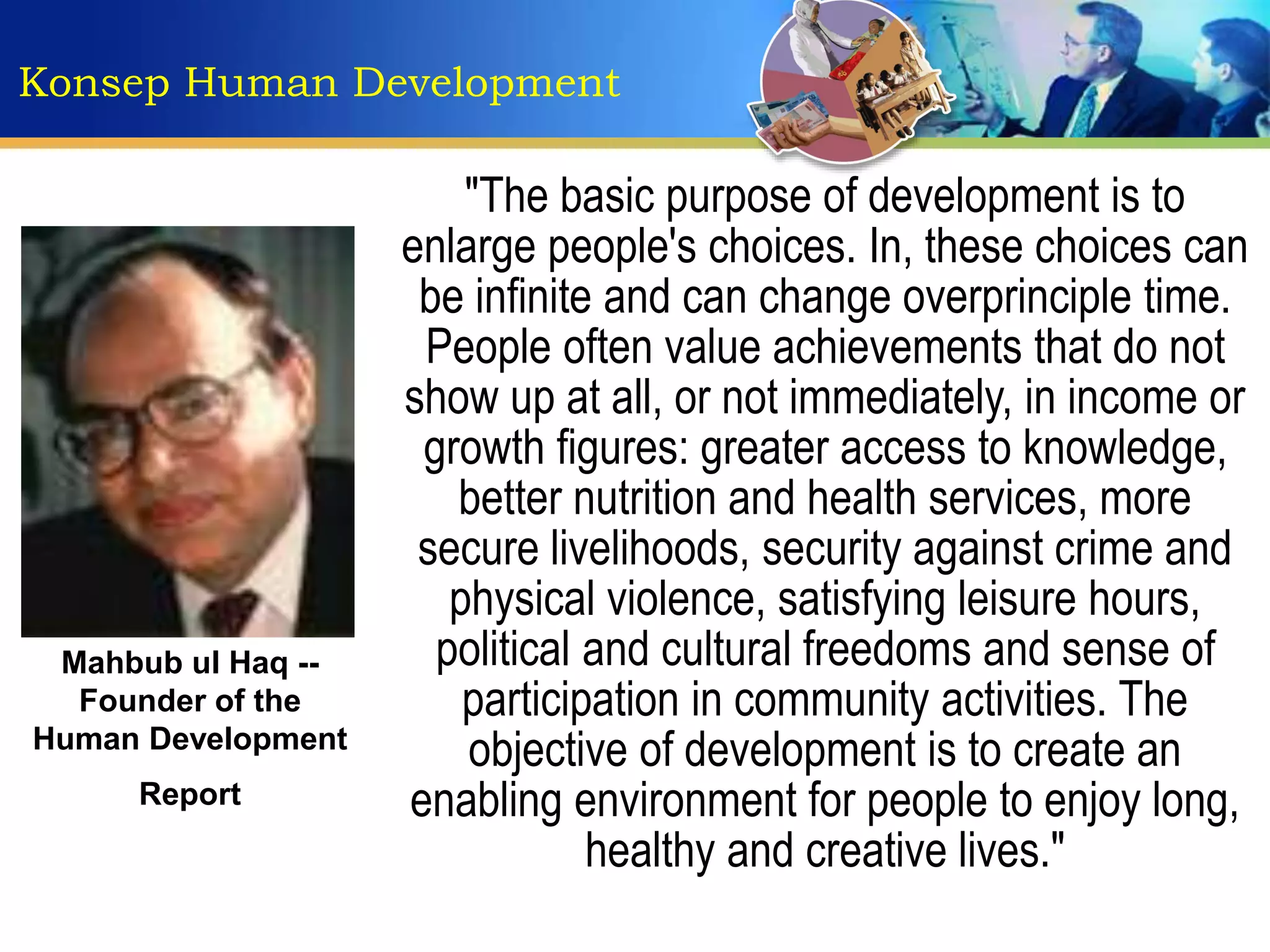 Measuring Human Development | PPTX