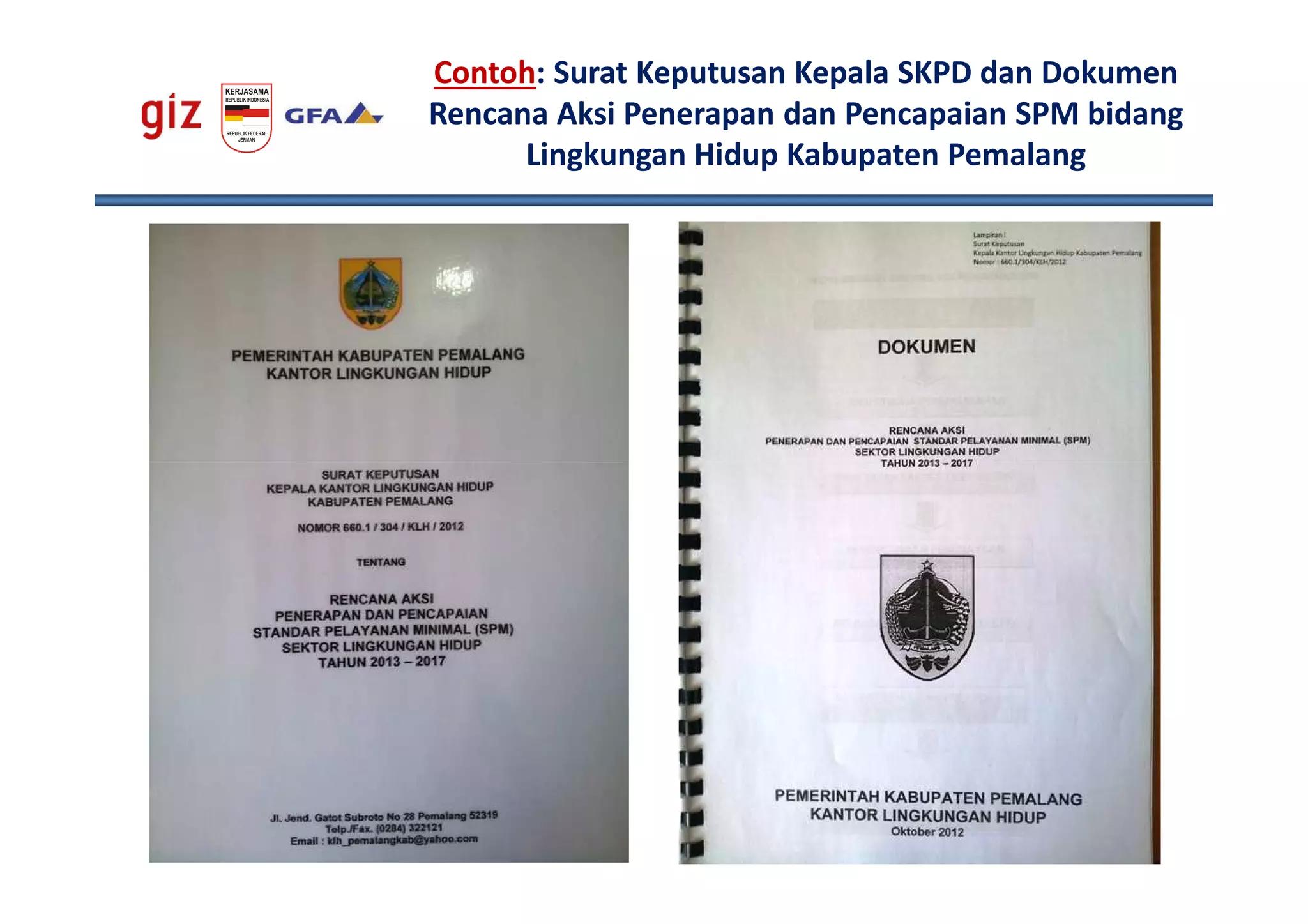 Rencana Aksi penerapan dan pencapaian Standar Pelayanan Minimal SPM | PDF