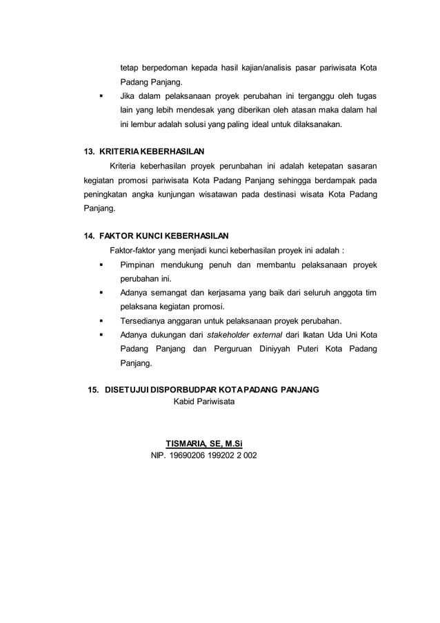 Rencana Aksi Perubahan Pdf