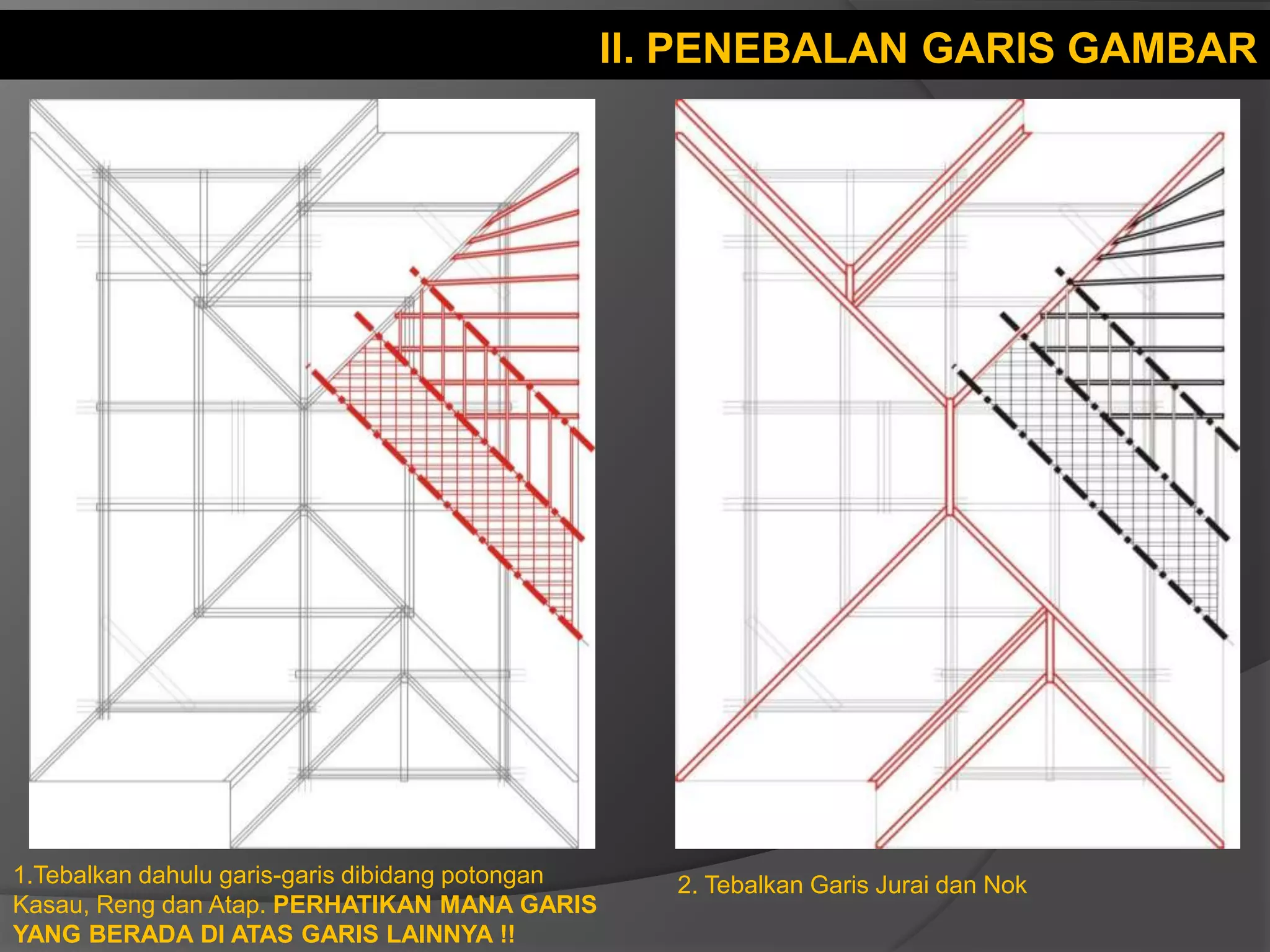 Rencana Atap dan Detail Kuda Kuda | PPTX