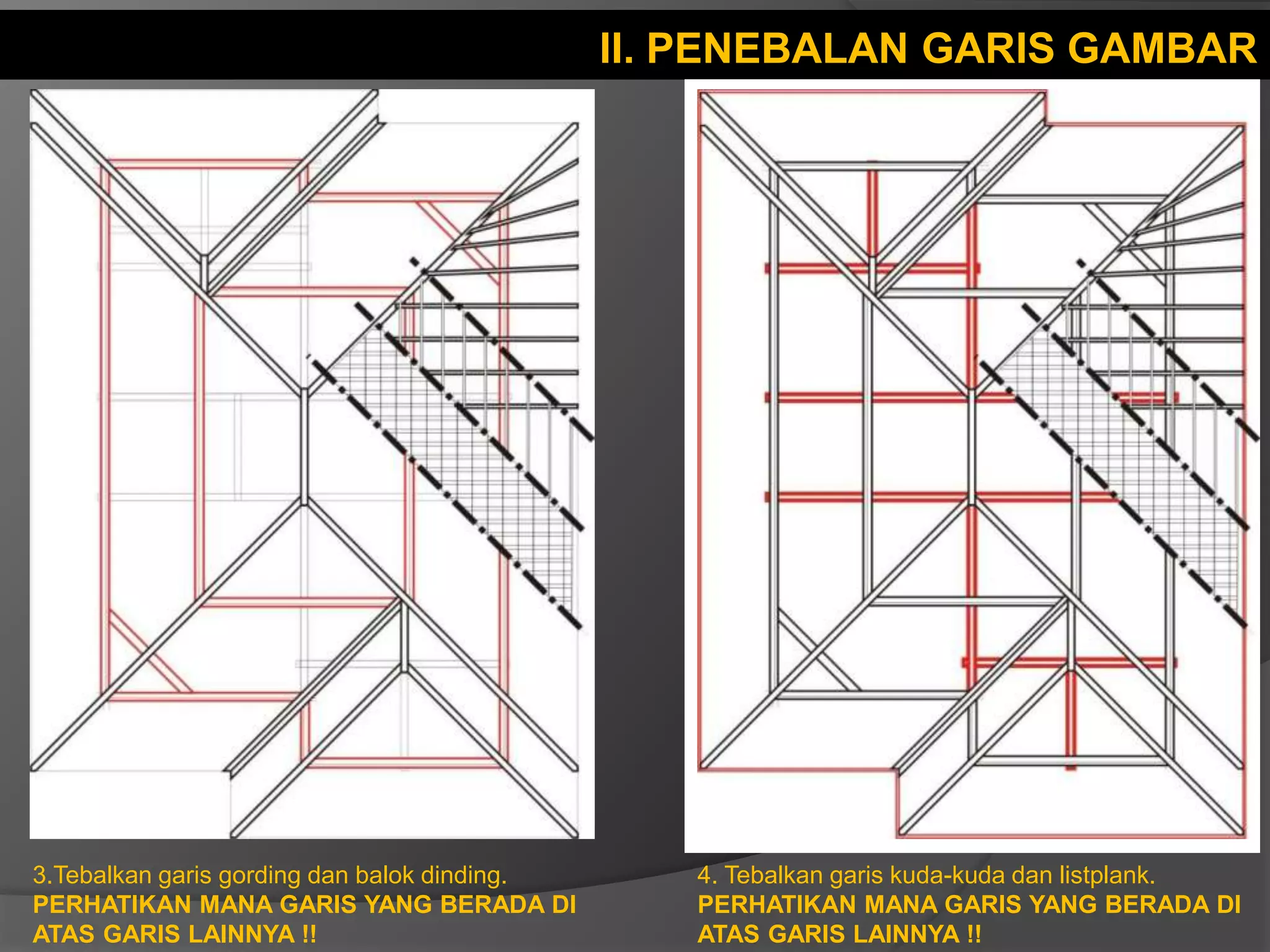 Rencana Atap dan Detail Kuda Kuda | PPTX
