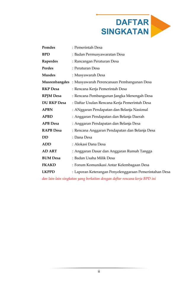 Rencana Kerja BPD.docx