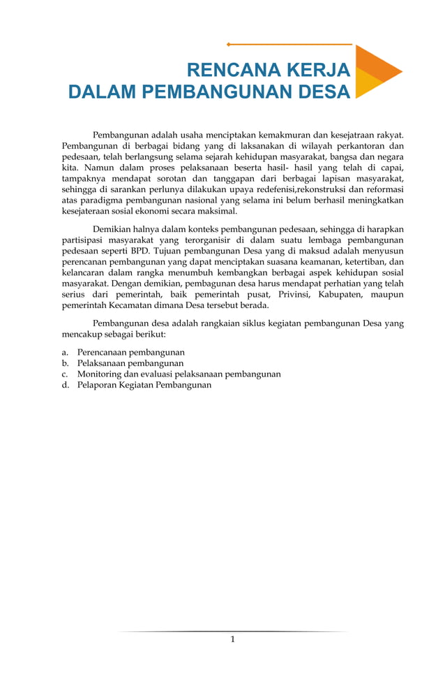 Rencana Kerja BPD.docx