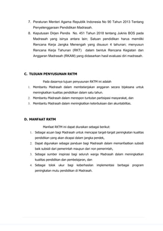 RENCANA KERJA TAHUNAN MADRASAH 2018.docx