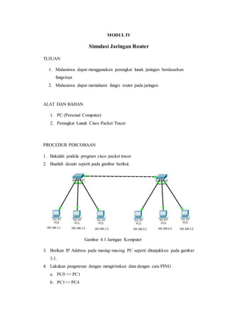 Rencana komdat modul iv | PDF