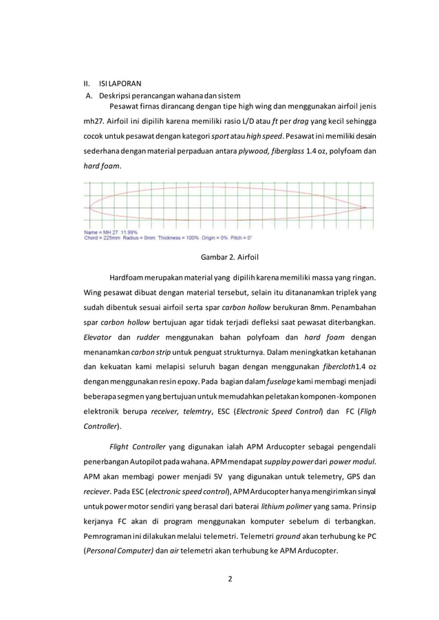 Rencana laporan tahap 2 revisi | PDF