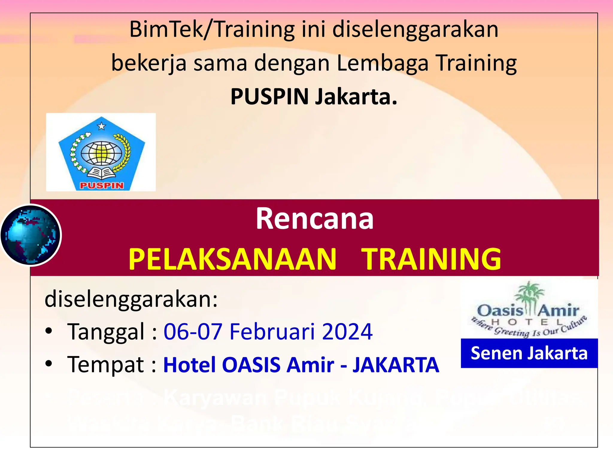RENCANA + Link-link MATERI Training _"BUILDING & ASSET MANAGEMENT" (terkait ISO 55001). | PPTX