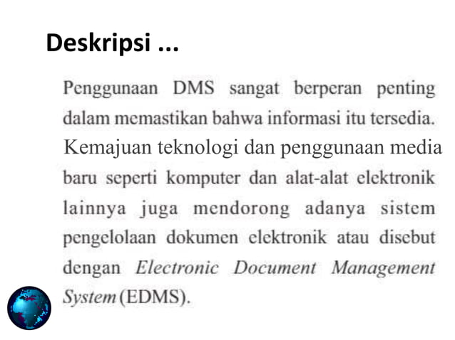 RENCANA & Link-link MATERI Training _"Effective Document Control Management System (DMS)". | PPTX