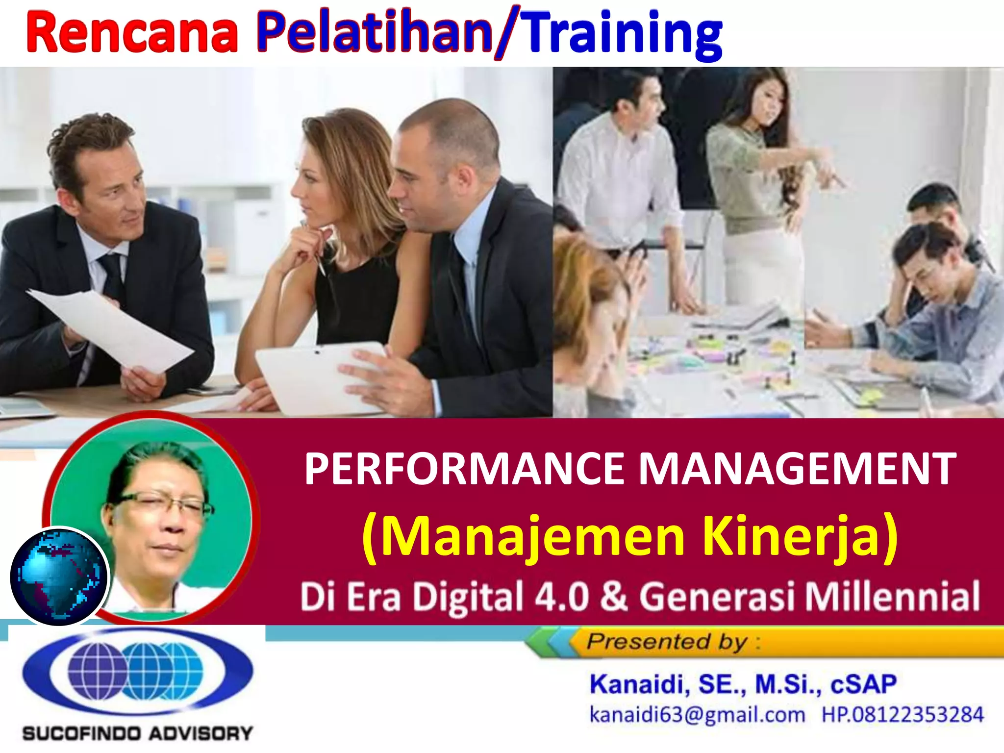 Rencana PELAKSANAAN Pelatihan/Training _"Effective PERFORMANCE MANAGEMENT (Manajemen Kinerja ...