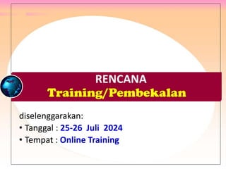 RENCANA + Link2 MATERI Pelatihan _"PEMBEKALAN Awereness SNI_ISO 37001 (SMAP = Sistem Manajemen ...