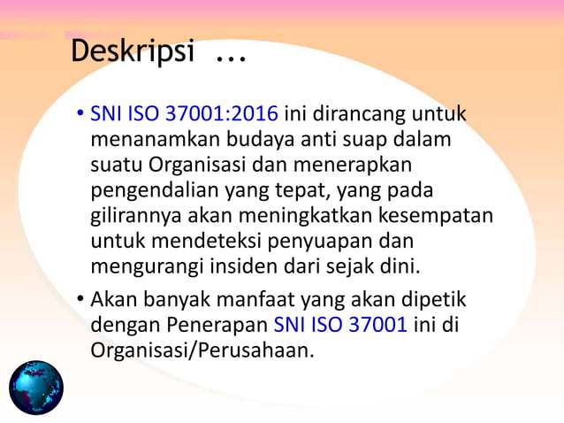 RENCANA + Link2 MATERI Pelatihan _"PEMBEKALAN Awereness SNI_ISO 37001 (SMAP = Sistem Manajemen ...