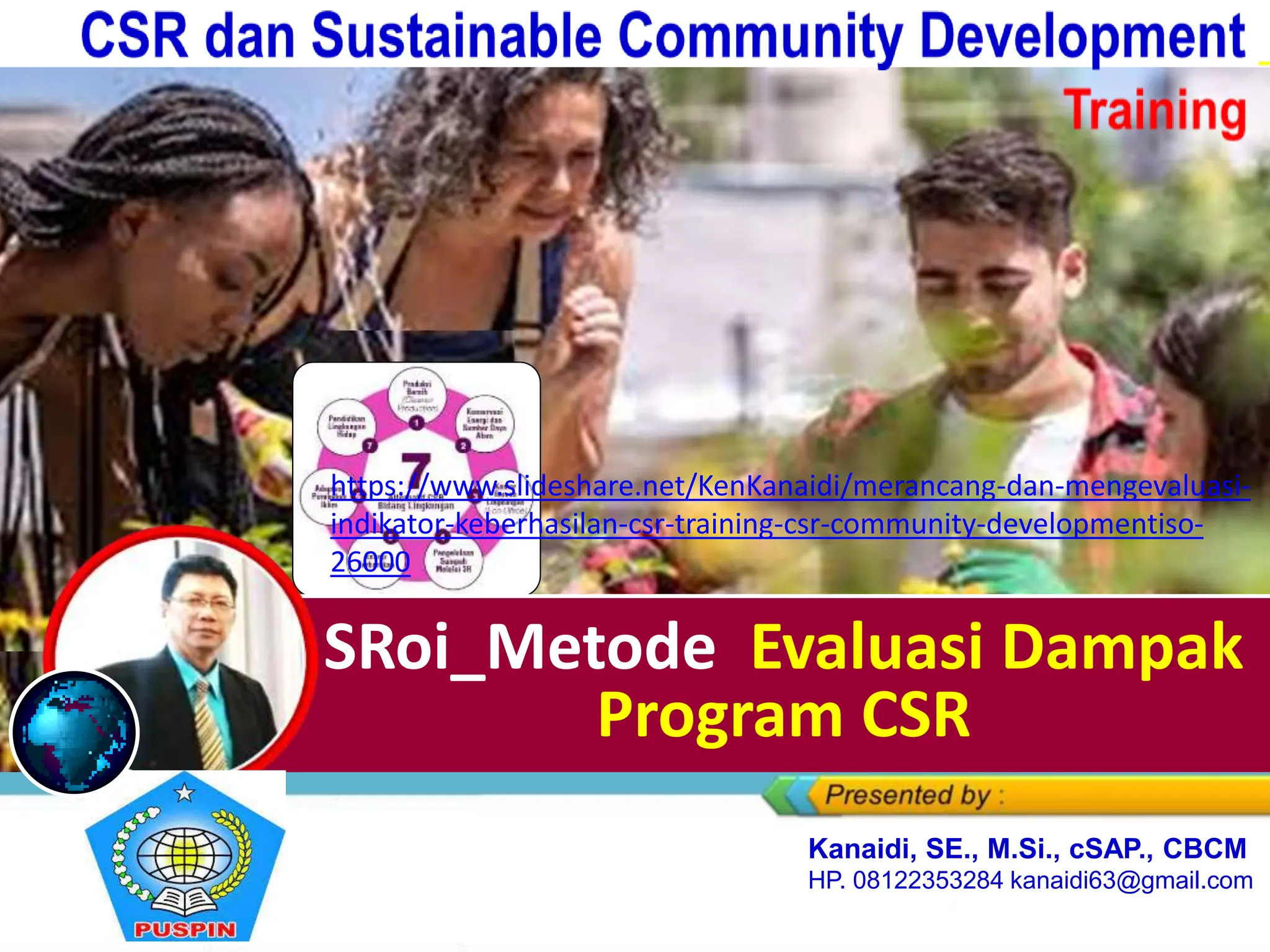 RENCANA & Link2 MATERI Training "Harmonisasi Program CSR/TJSL ...