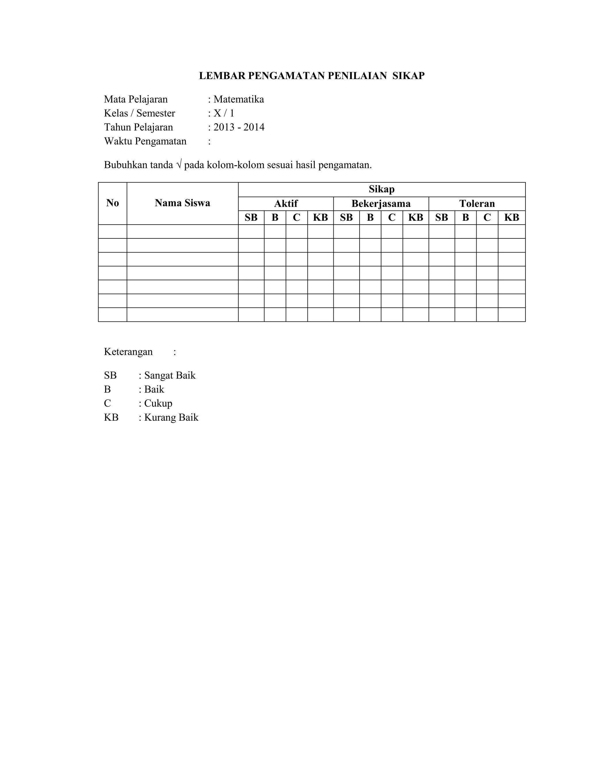 FORMAT Rencana pelaksanaan pembelajaran | DOCX