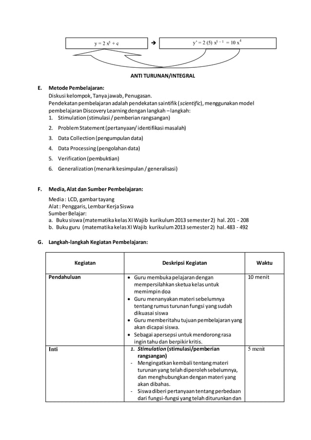 Rencana pelaksanaan pembelajaran-PBL | DOCX