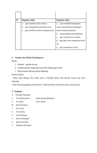 Rencana pelaksanaan pembelajaran kelas rangkap | PDF
