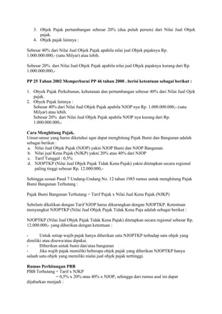 Rencana pelaksanaan pembelajaran pbb | DOCX