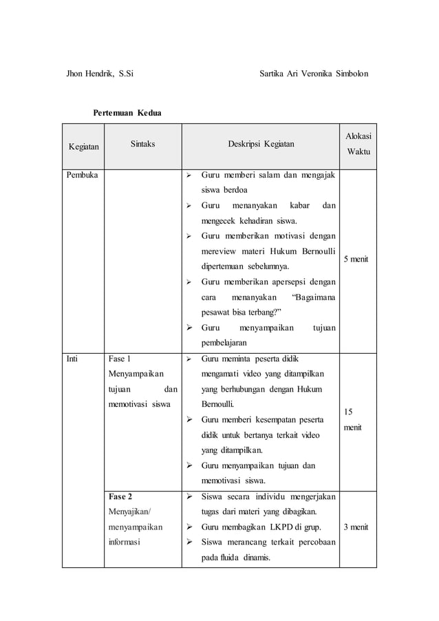 Rencana pelaksanaan pembelajaran(rpp) stad | PDF