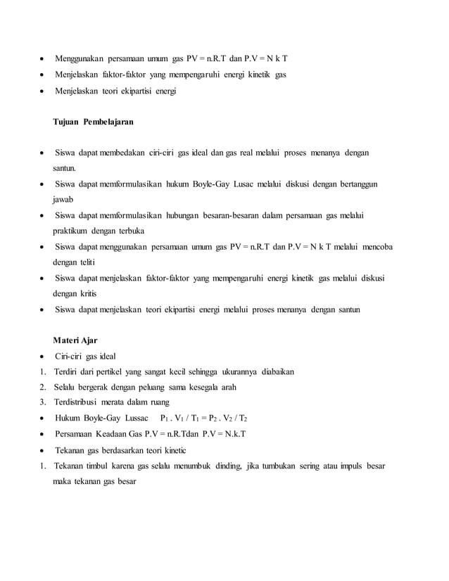 Rencana pelaksanaan pembelajaran tkg | PDF