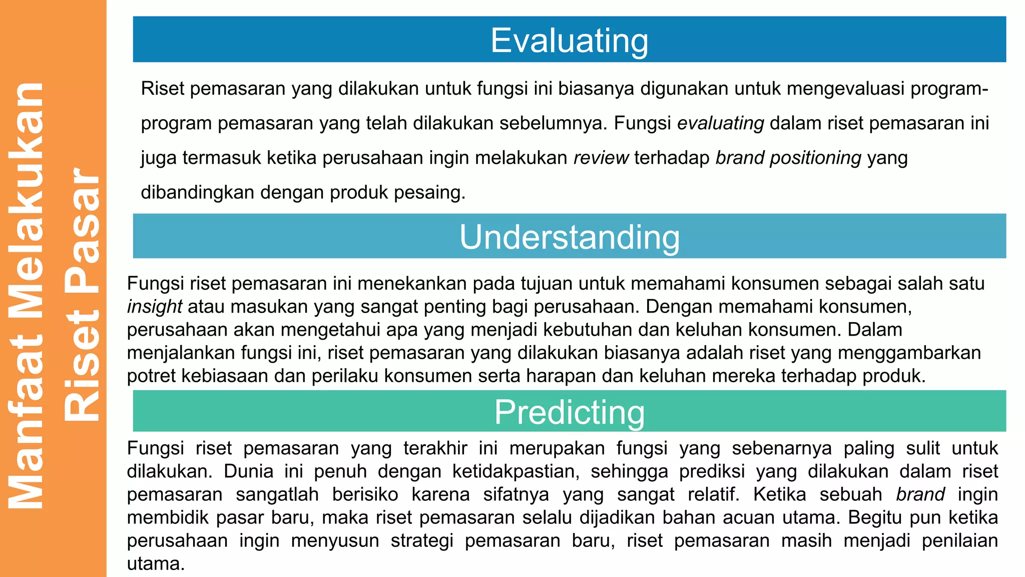 Rencana Pemasaran dan Riset Pasar | PPTX
