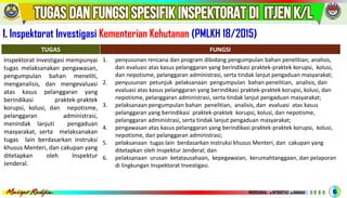Rencana pembentukan inspektorat investigasi kementerian perhubungan | PDF