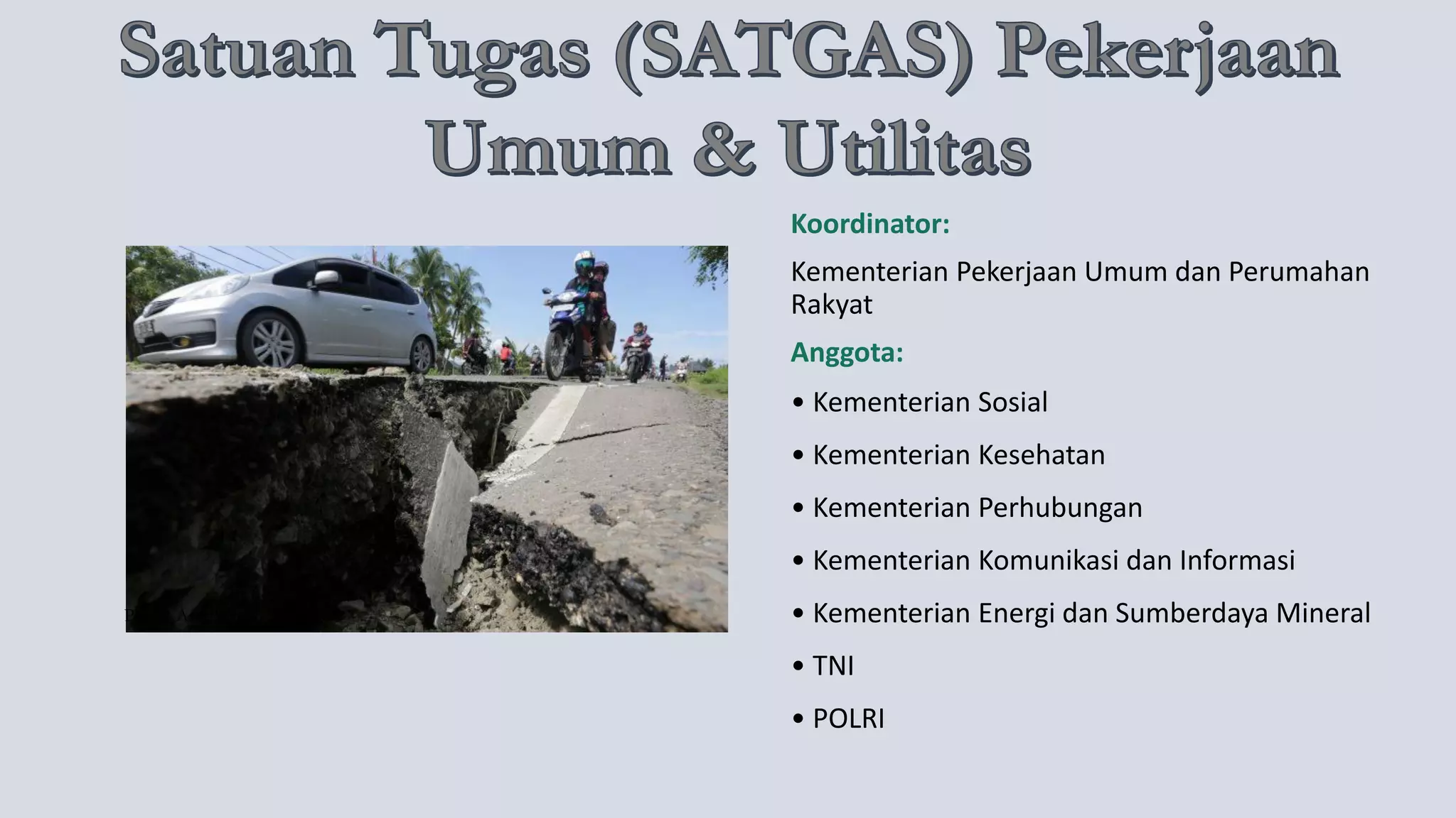 RENCANA PENANGGULANGAN KEDARURATAN BENCANA RPKB (NATIONAL DISASTER ...