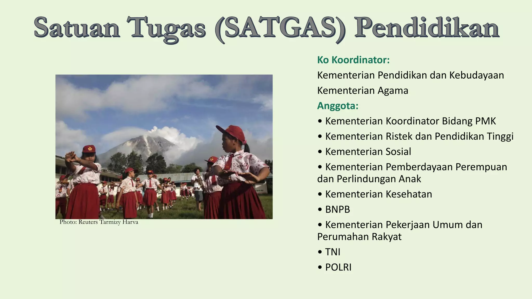 RENCANA PENANGGULANGAN KEDARURATAN BENCANA RPKB (NATIONAL DISASTER ...