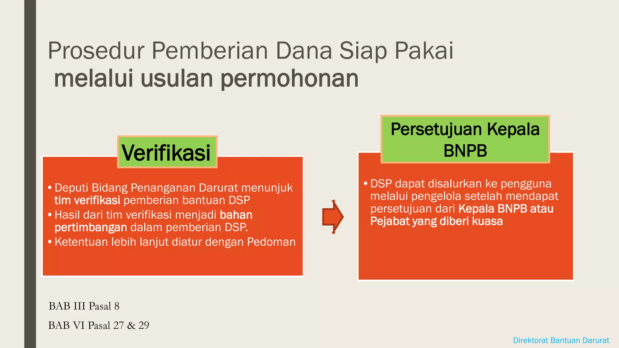 RENCANA PENANGGULANGAN KEDARURATAN BENCANA RPKB (NATIONAL DISASTER ...