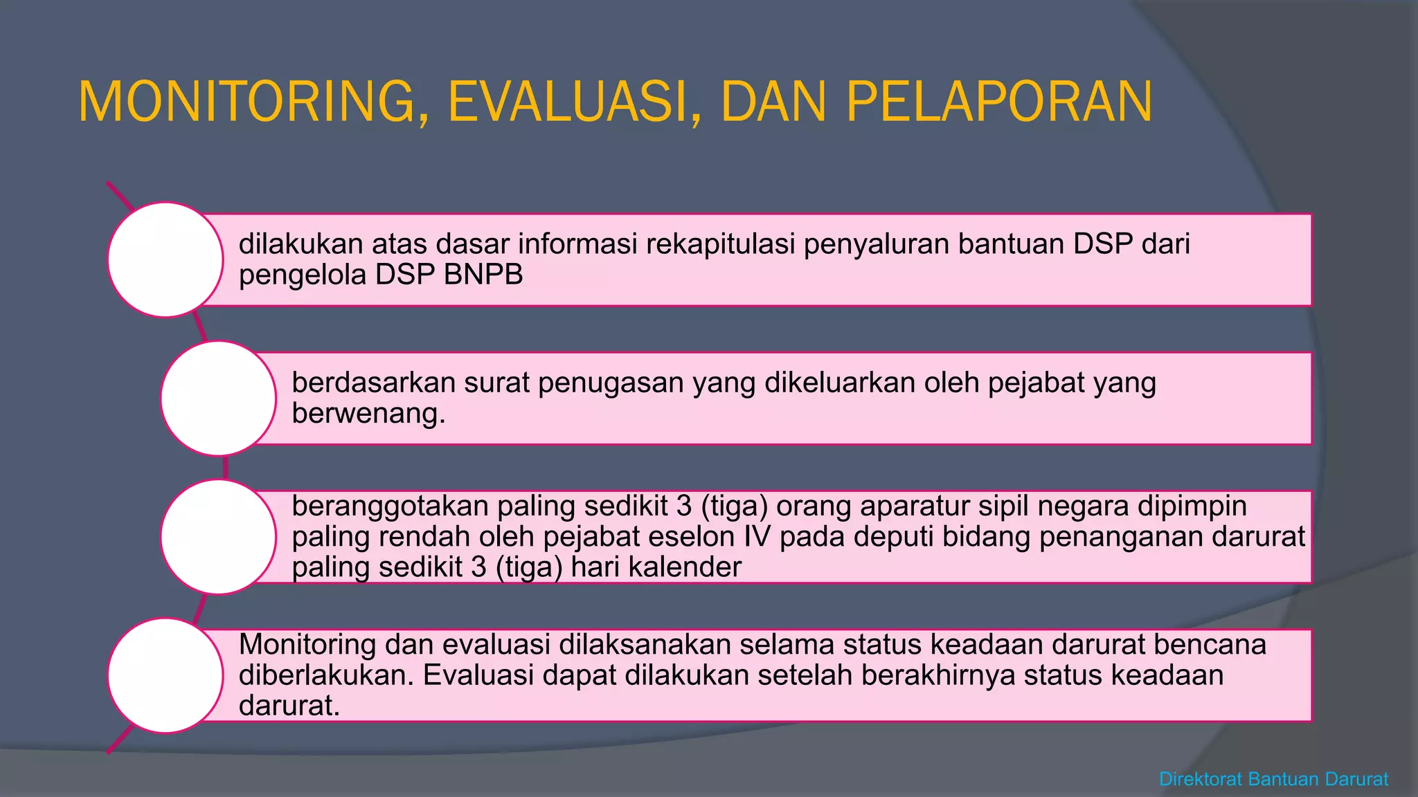 RENCANA PENANGGULANGAN KEDARURATAN BENCANA RPKB (NATIONAL DISASTER ...