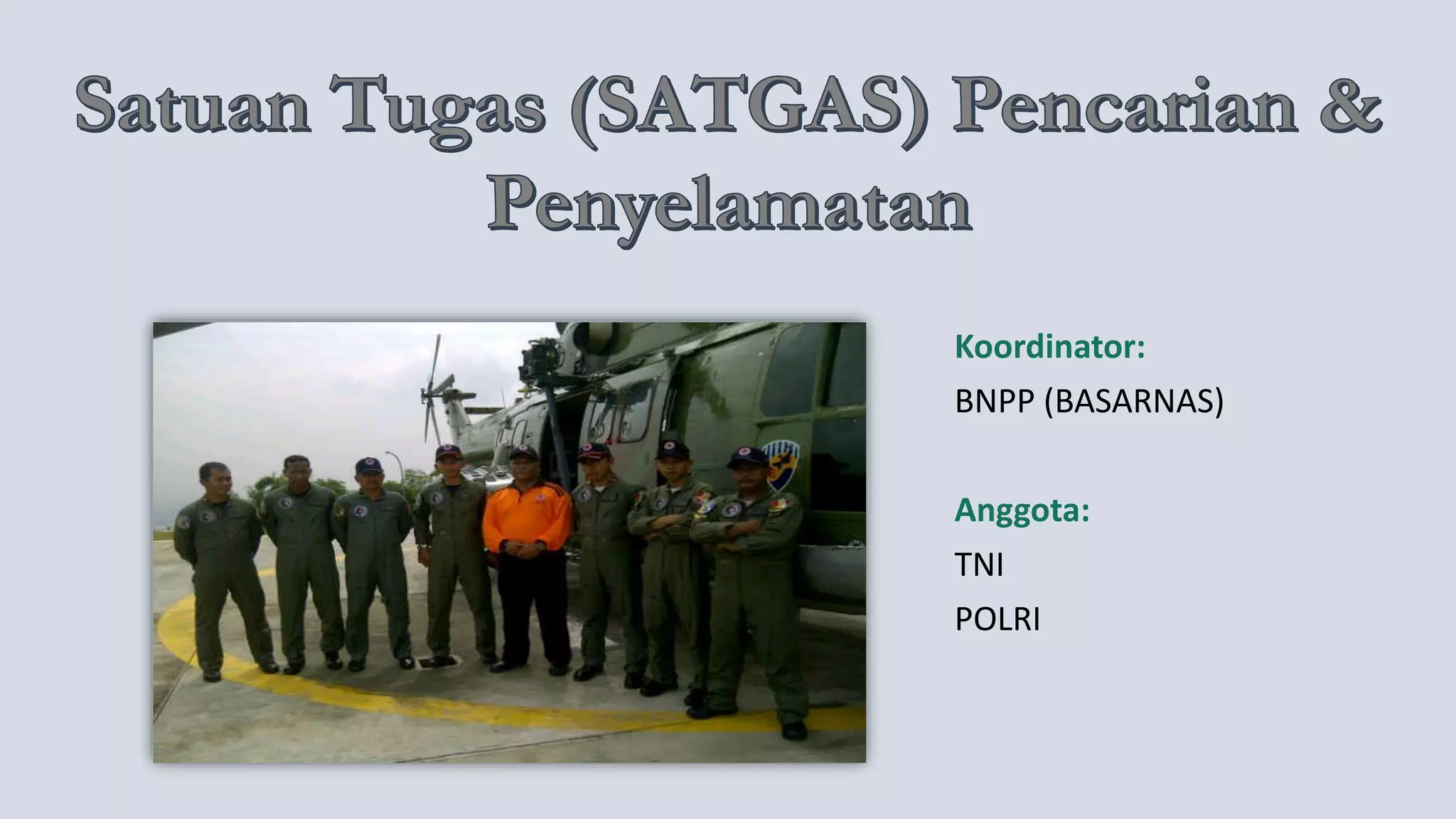 RENCANA PENANGGULANGAN KEDARURATAN BENCANA RPKB (NATIONAL DISASTER ...