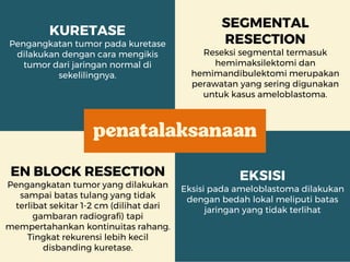 Rencana Perawatan dan Penatalaksanaan Ameloblastoma | PDF