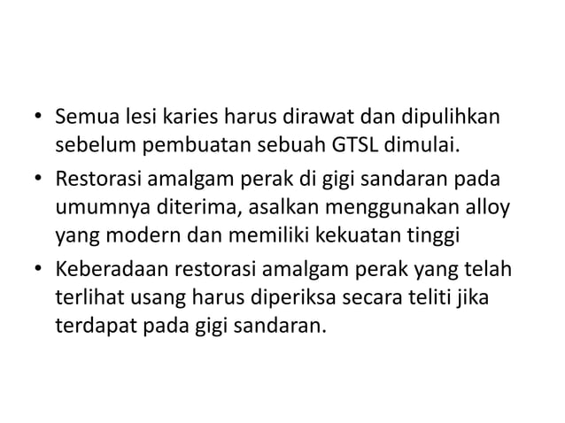 Rencana perawatan pendukung GTSL | PPTX