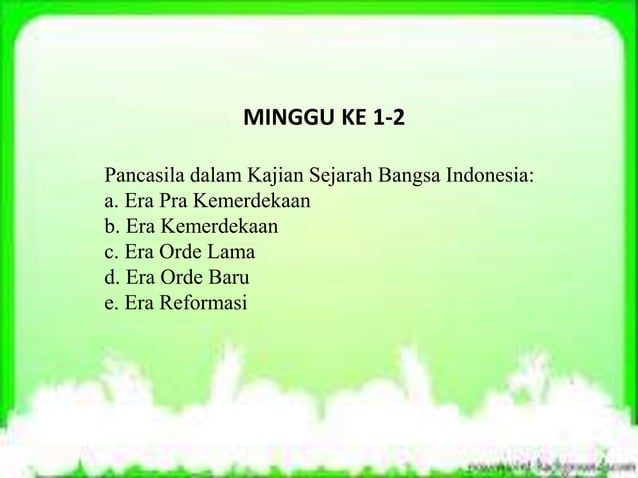 Rencana perkuliahan | PPTX