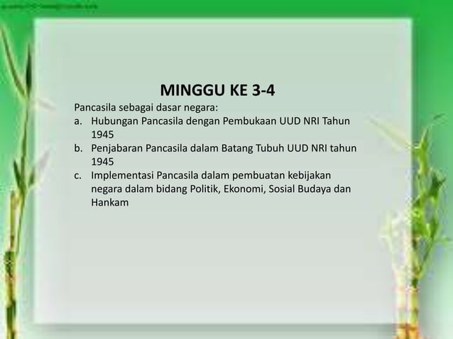 Rencana perkuliahan | PPTX