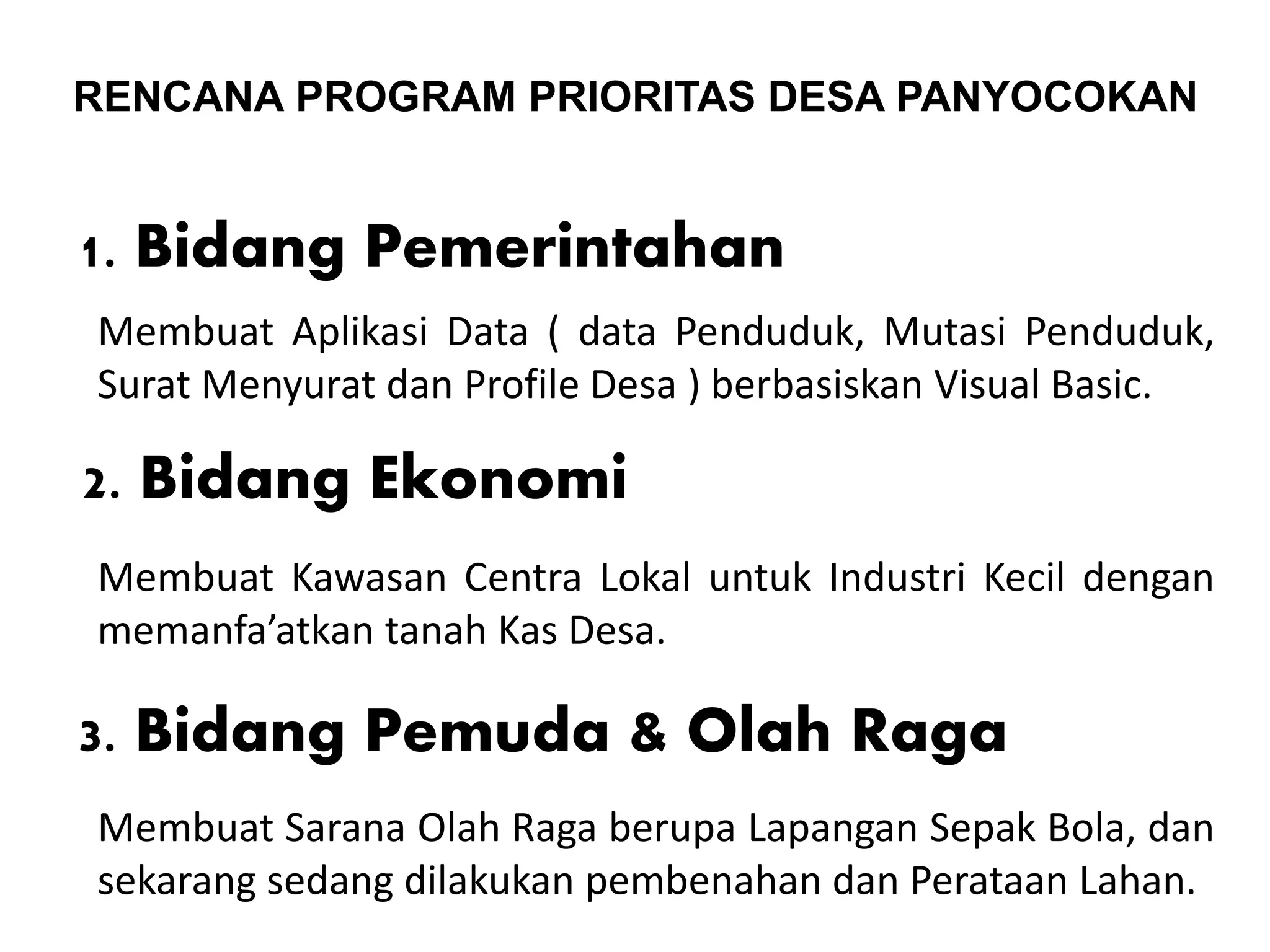 Rencana program | PPT