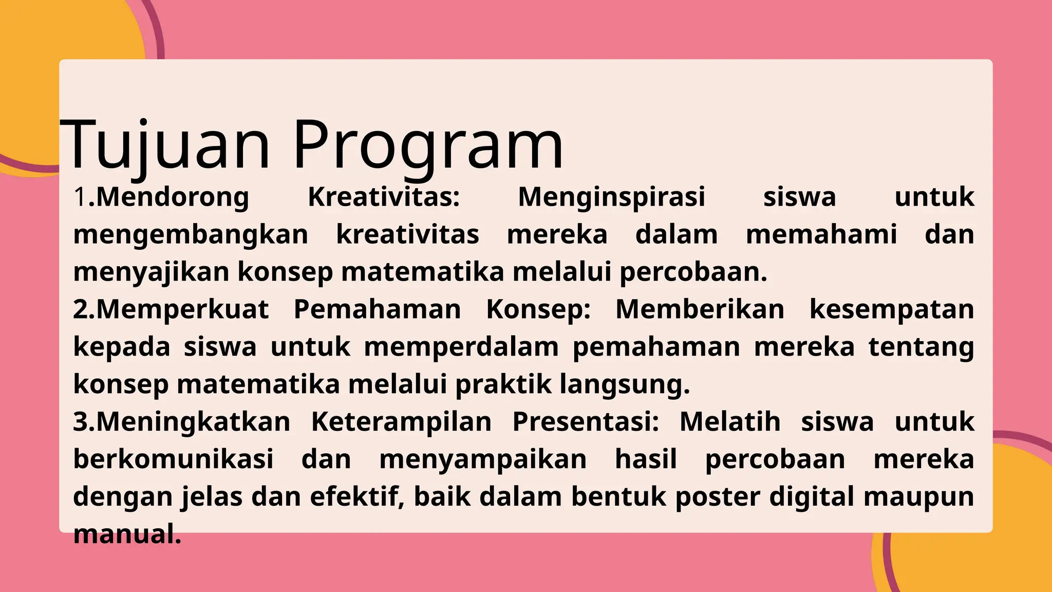 Rencana Program MATRIKS untuk Loka 7.pptx