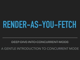 Render-as-You-Fetch | PPT