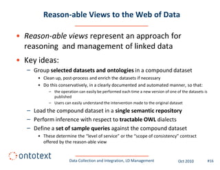 Data Collection and Integration, Linked Data Management | PDF | Databases | Computer Software ...