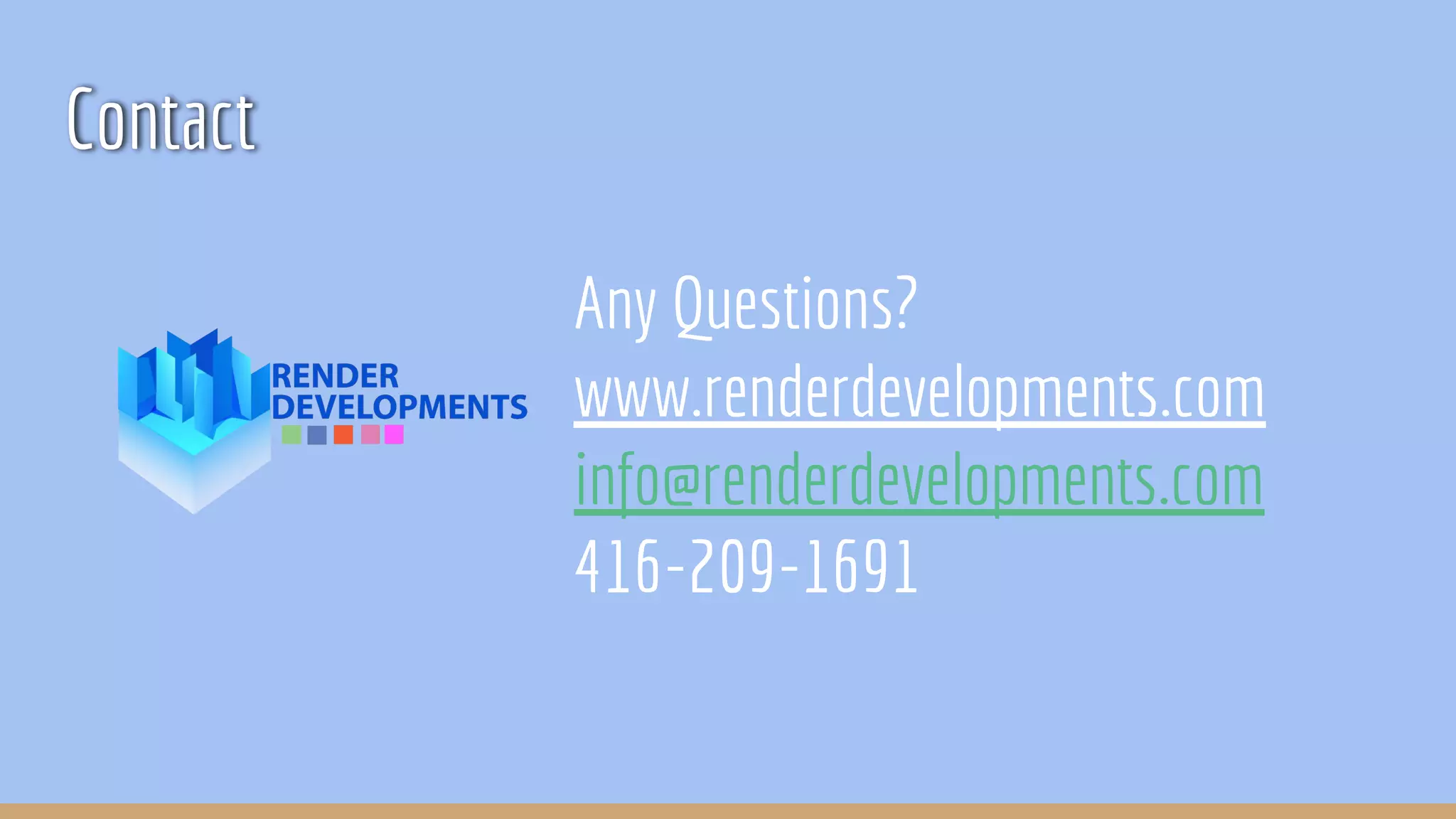 Render Developments - Property Development Marketing | PDF